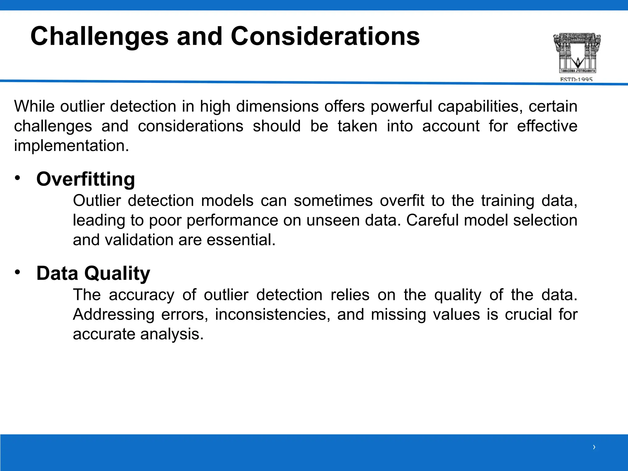Outlier-Detection-in-Higher-Dimensions in data mining | PPT