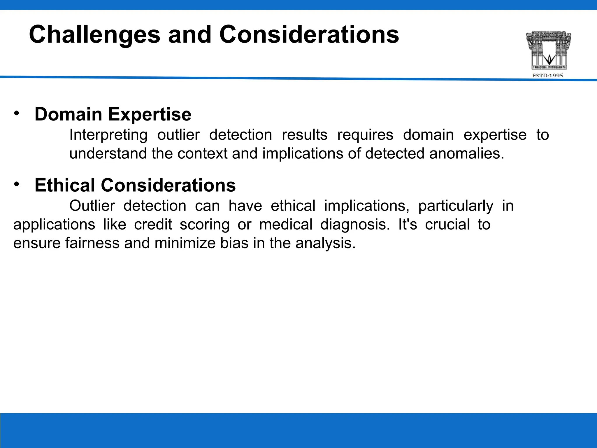 Outlier Detection In Higher Dimensions In Data Mining Ppt