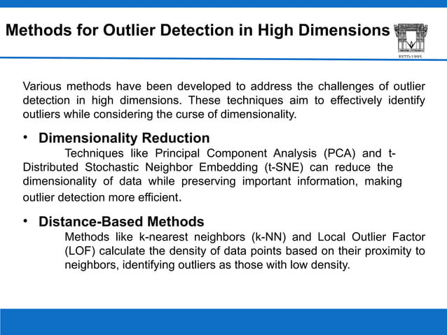 Outlier-Detection-in-Higher-Dimensions in data mining | PPT