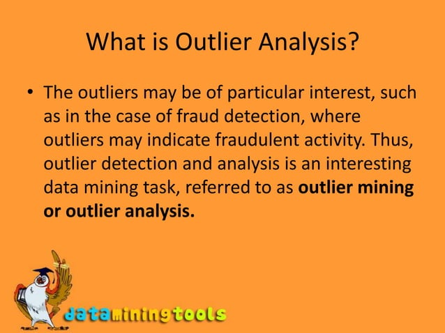 Data Mining Outlier Analysis Pptx