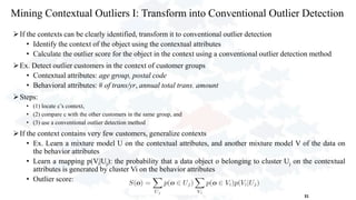 Outlier analysis,Chapter-12, Data Mining: Concepts and Techniques | PPT