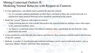 Outlier analysis,Chapter-12, Data Mining: Concepts and Techniques | PPT