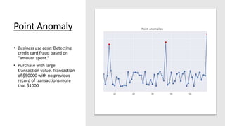 Outlier analysis and anomaly detection | PPTX