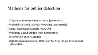 Outlier Detection | PDF