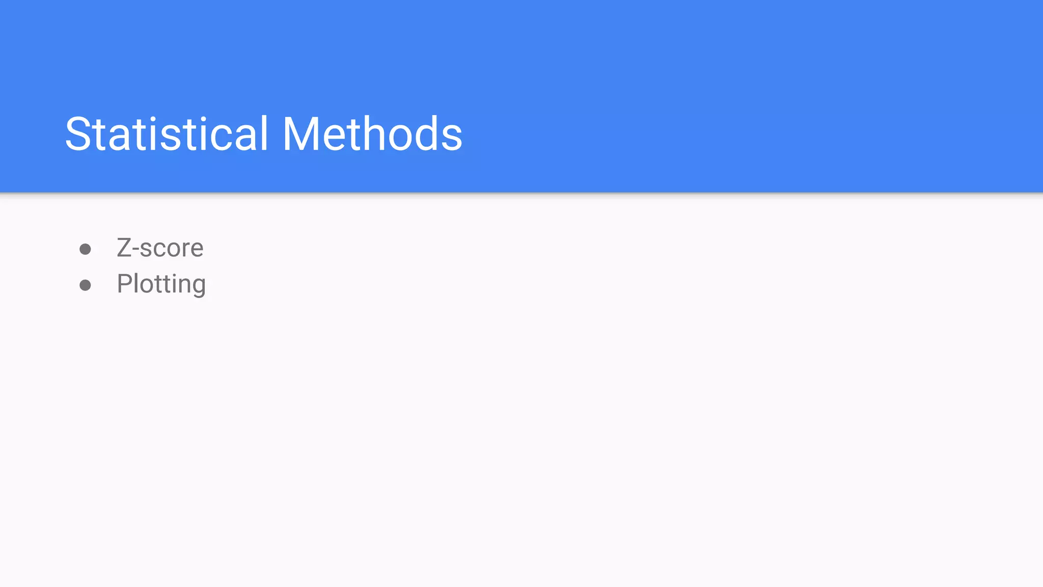 Outlier detection handling | PPTX