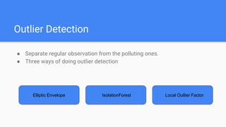Outlier detection handling | PPTX