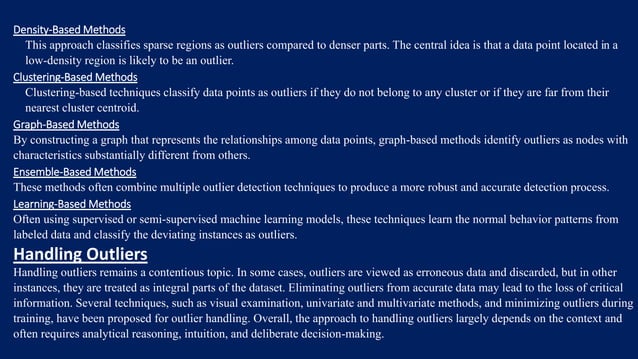 Outlier Detection In Data Mining An Essential Component Of Semiconductor Manufacturing Pptx