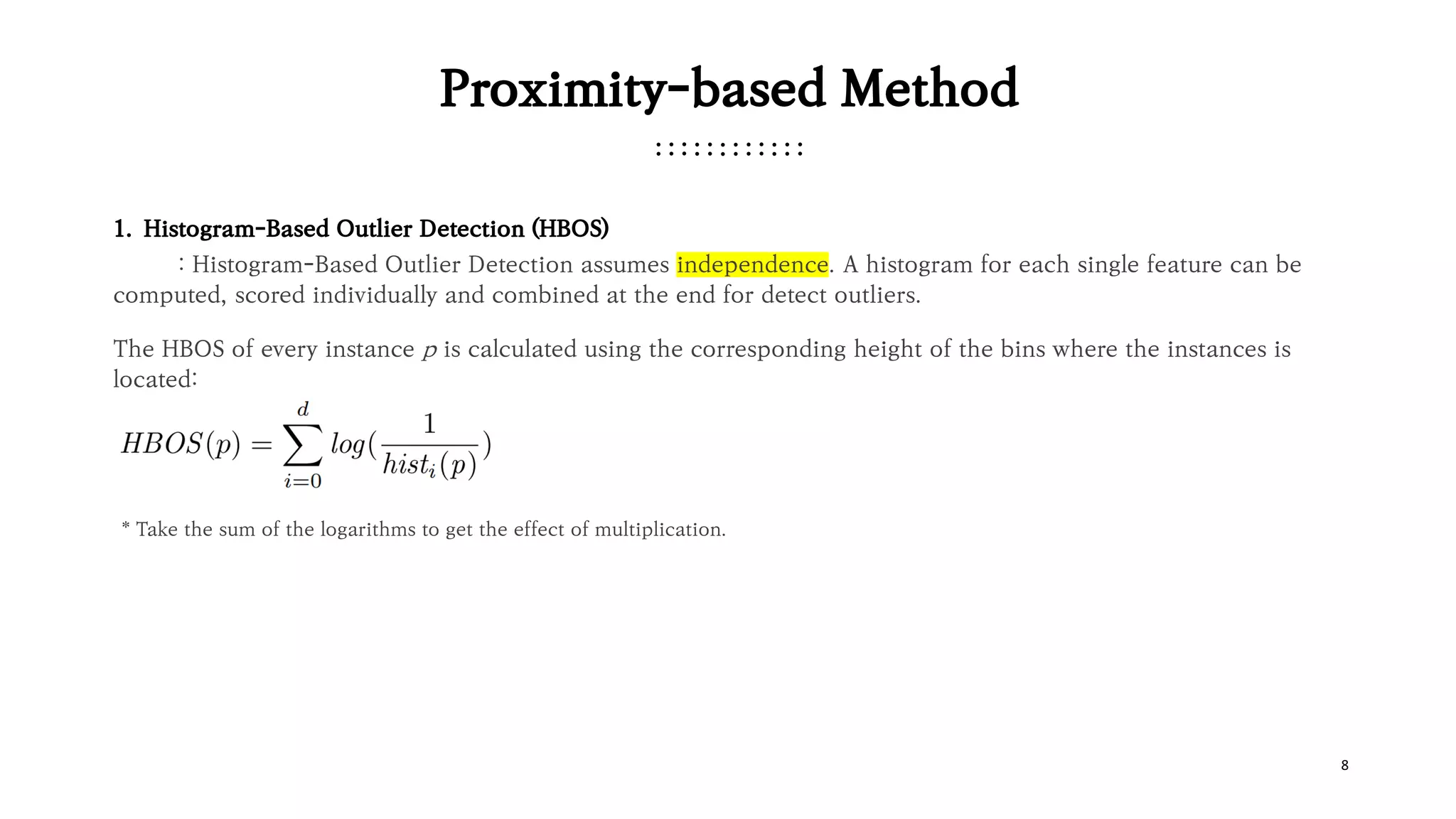 Outlier detection method introduction | PDF