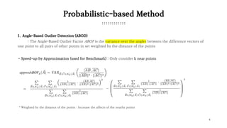 Outlier detection method introduction | PDF