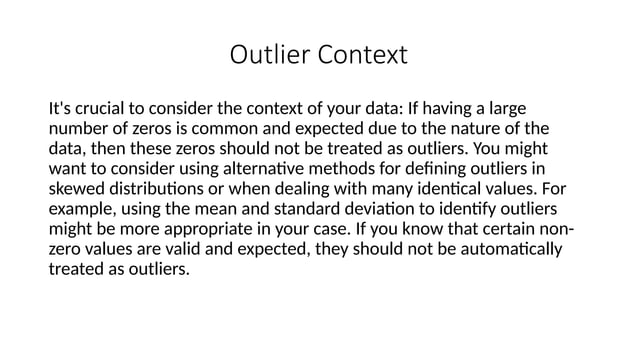 Outliers-How to detect outliers in statistics | PPTX