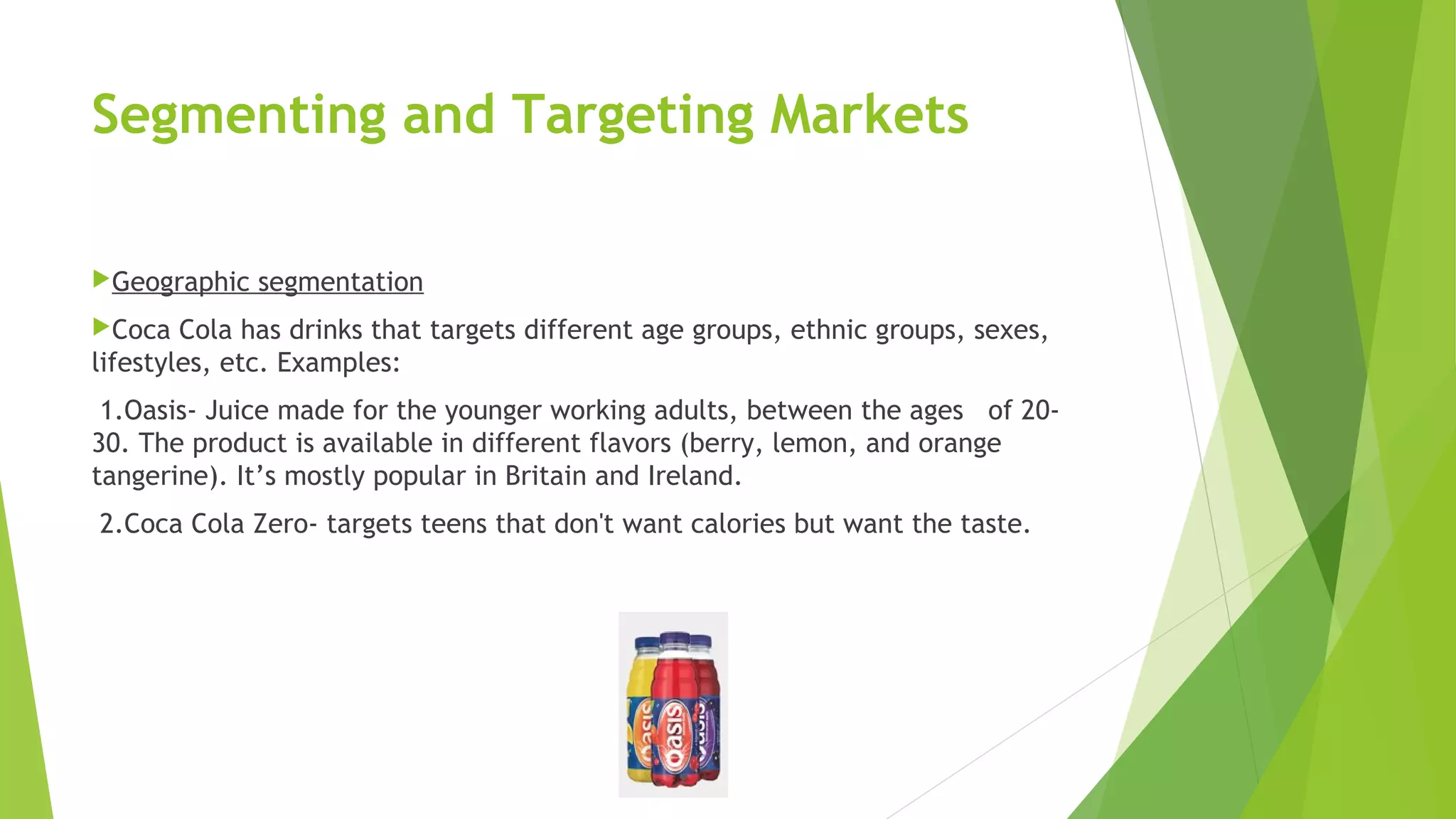 marketing management of coca-cola | PPT