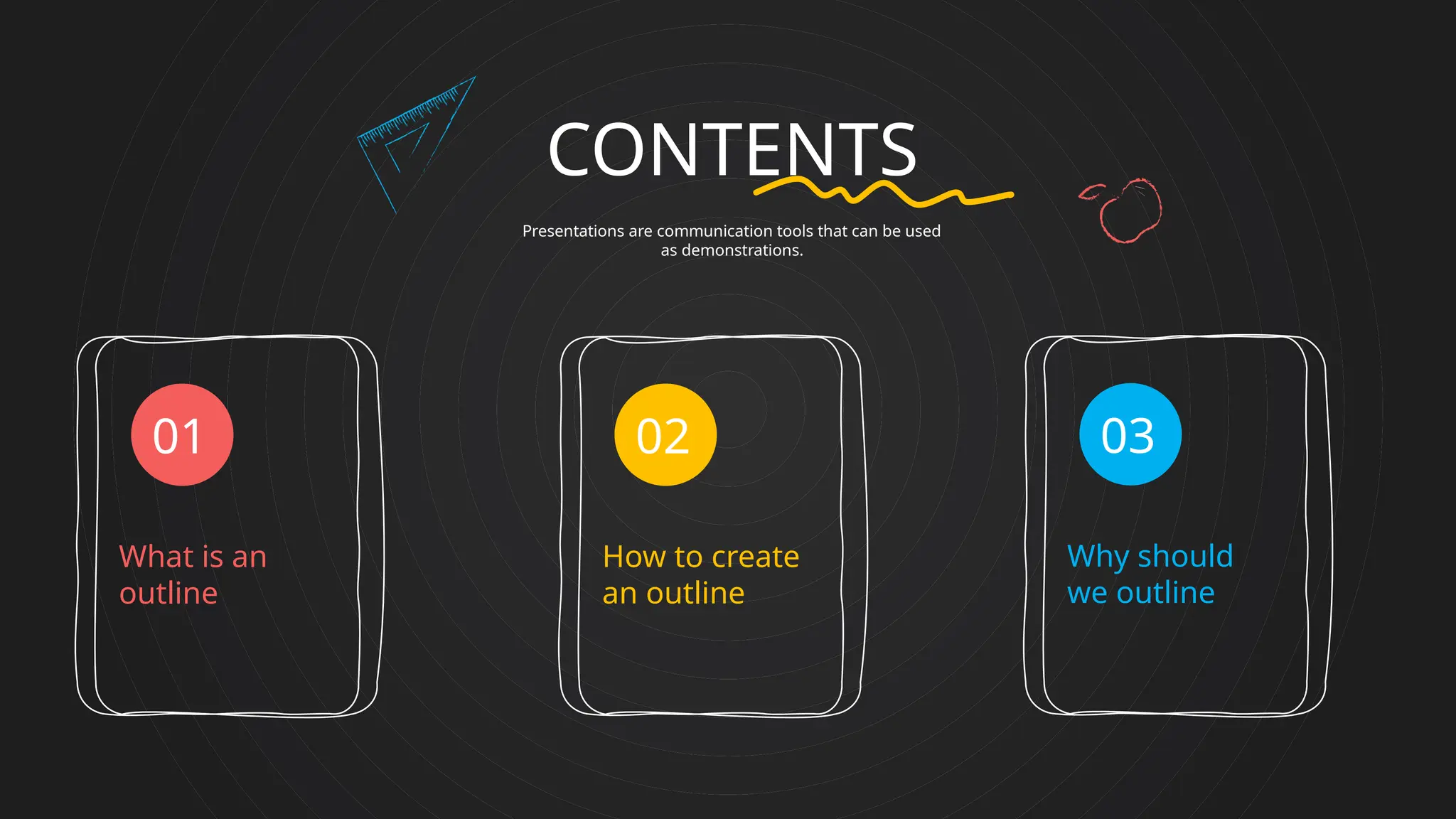 basics of what is an outline in writing or speaking | PPTX