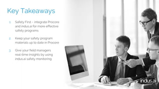 Artificial Intelligence for Procore: Building a Culture of Safety | PPT