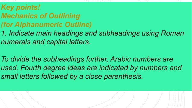 OUTLINE-READING-TEXT-IN-VARIOUS-DISCIPLINES.pptx | Education