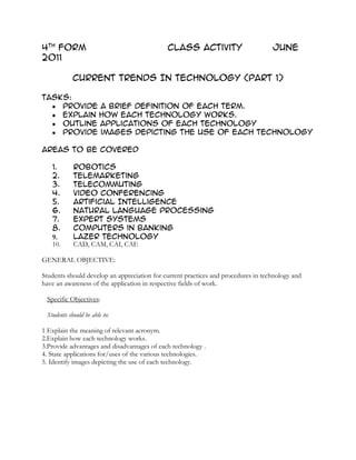 Outline trends in tech (part1) | DOCX