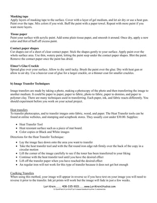 Collage Techniques: "Painting with Paper" | PDF