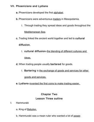 Unit 2 Outline Notes | DOC