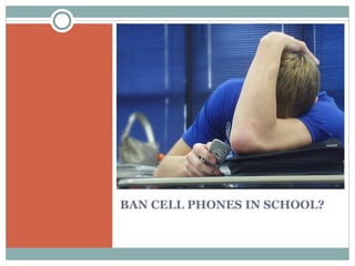 Outline Cellphones In The Classroom | PPT