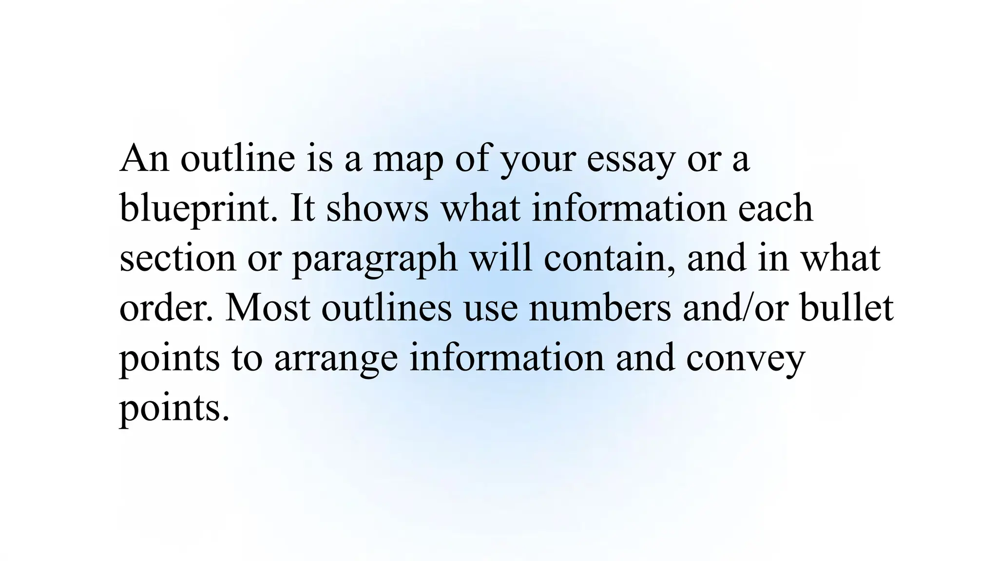 outline demo for grade 10 or 11 students | PPTX