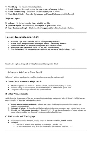 Outline for KING DAVID AND KING SOLOMON.pdf