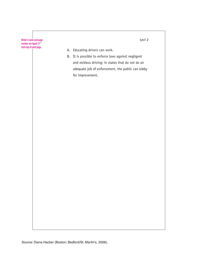 Outline Format | PDF