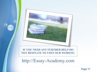 Outline for this i believe essay | PPT