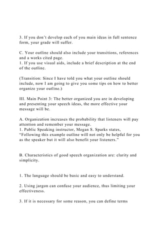 Outline Grading Criteria The superior outline (grade A).docx ...