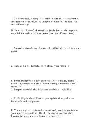 Outline Grading Criteria The superior outline (grade A).docx ...