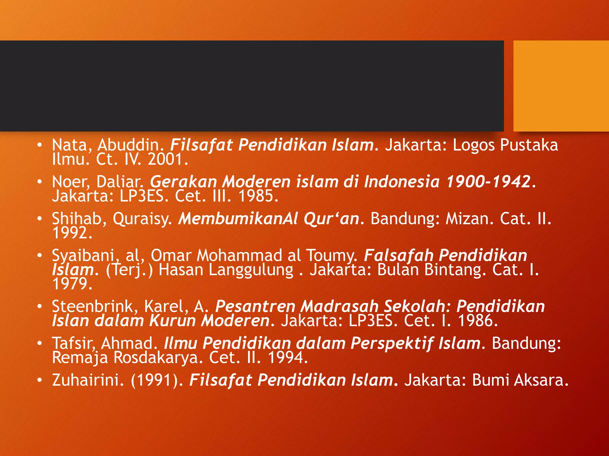Ootline IPI (Ilmu Pendidikan Islam) | PPTX