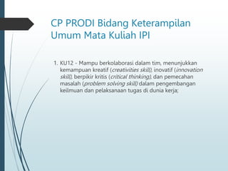 OUTLINE IPI Dr. Hj. Syarifatul Marwiyah, M.Pd.I..pptx