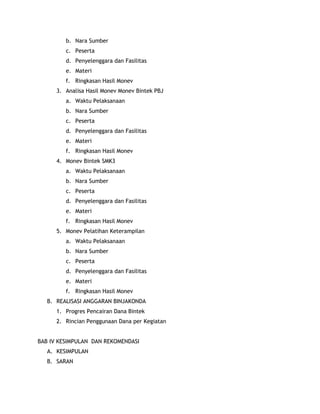 Out line laporan | DOCX