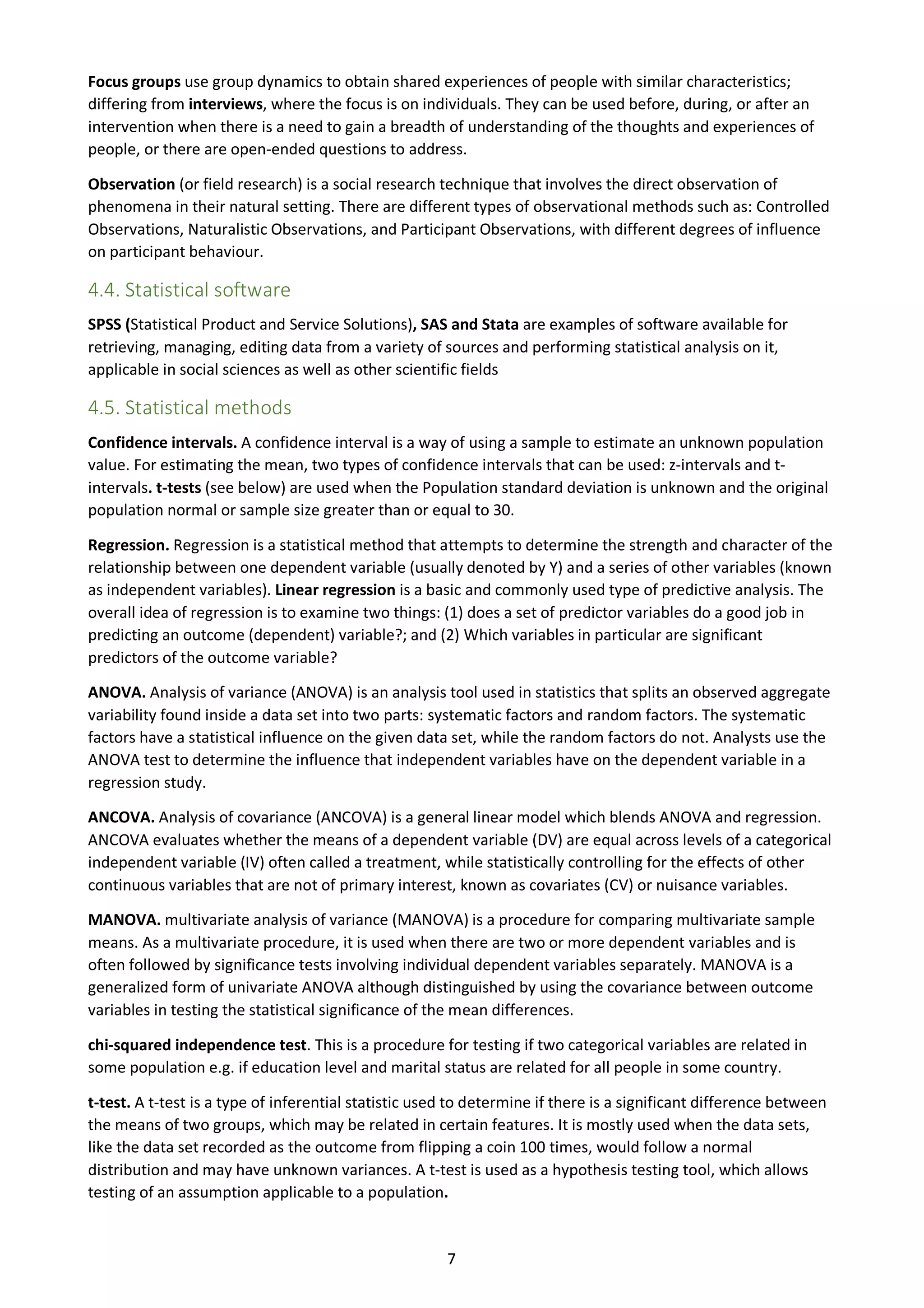 Outline model Impact Evaluation toolkit | PDF