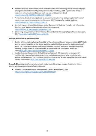 Outline model Impact Evaluation toolkit | PDF