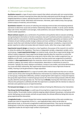 Outline model Impact Evaluation toolkit | PDF