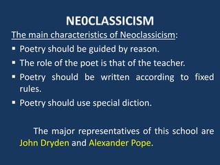 history of english literature | PPTX