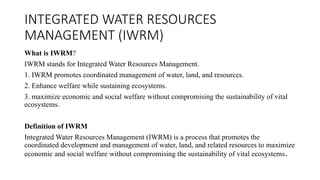 Outline of Integrated Water Resource Management.pptx