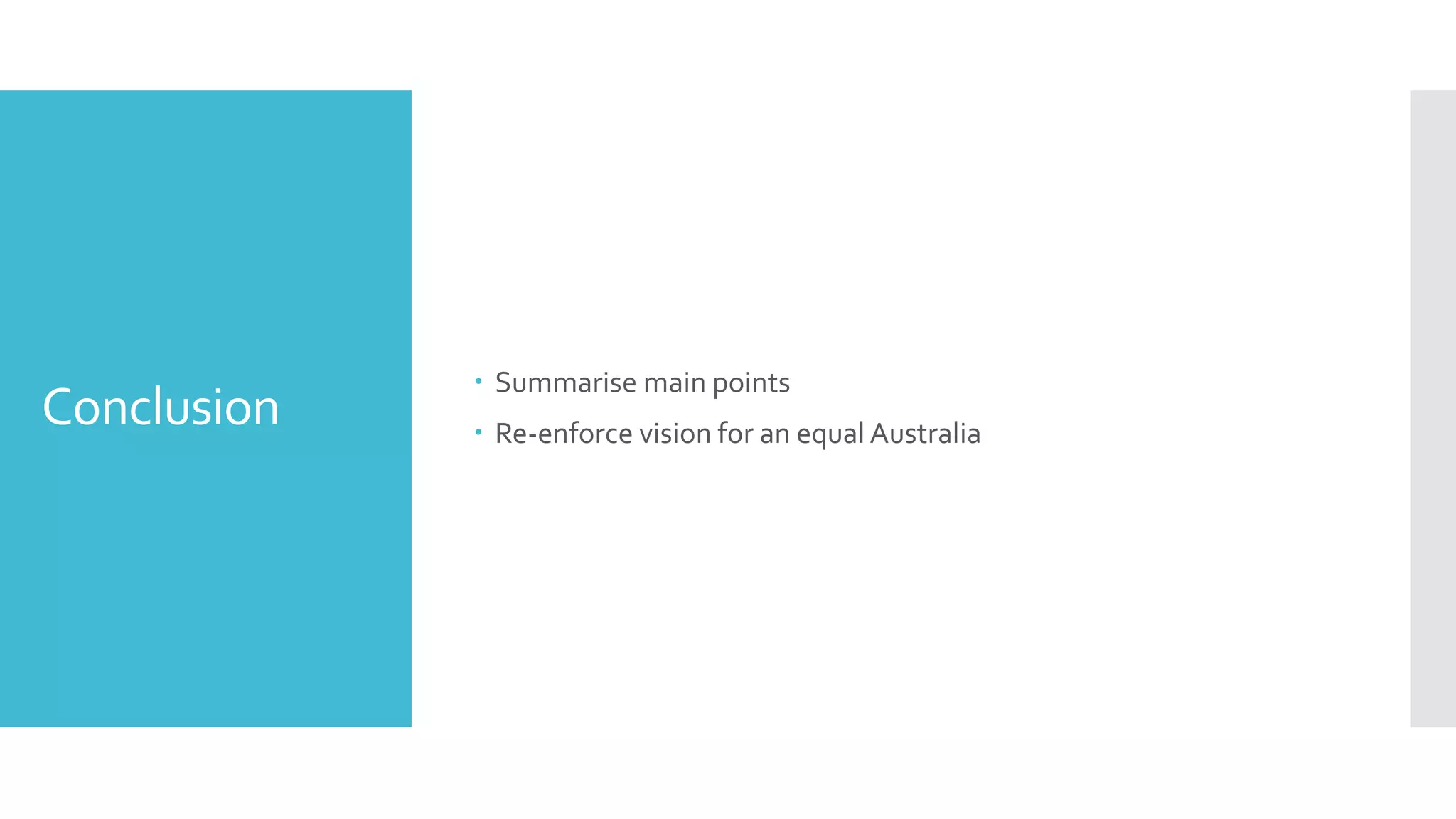 Outline of maiden speech | PPTX