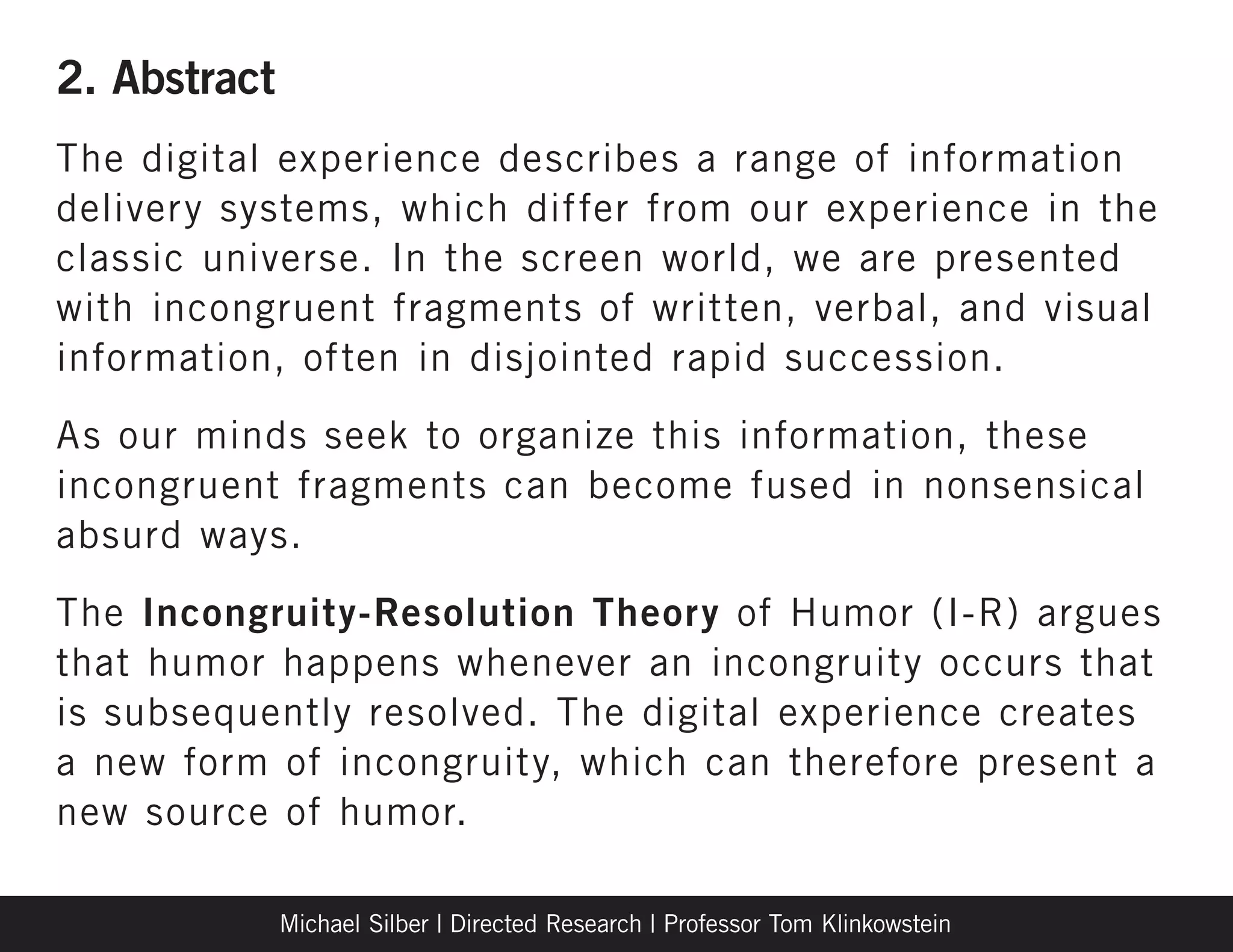 Humor of Incongruity: 10/15/12 | PDF