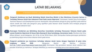 Contoh Outline Seminar Proposal penelitian | PPTX