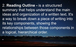OUTLINE READING-EAPL PRESENTATION WPS Office.pptx