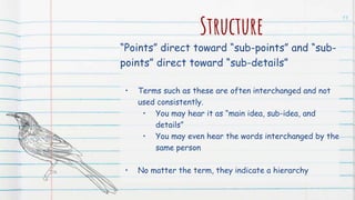Building an Outline | PPTX