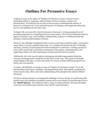 Outlines For Persuasive Essays.pdf