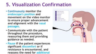 Outline the Transnasal visualization of the pharynx,larynx,.pptx