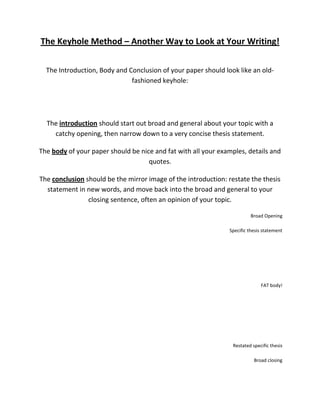 Outline To Rough Draft | DOCX