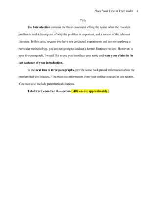 Outline with introduction | PDF | College Planning | College Education