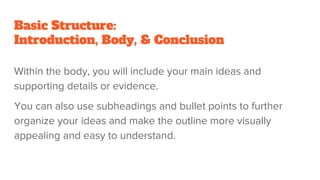 outlining-230410130858-accd2e67 (1).pptx | Secondary Education | Education