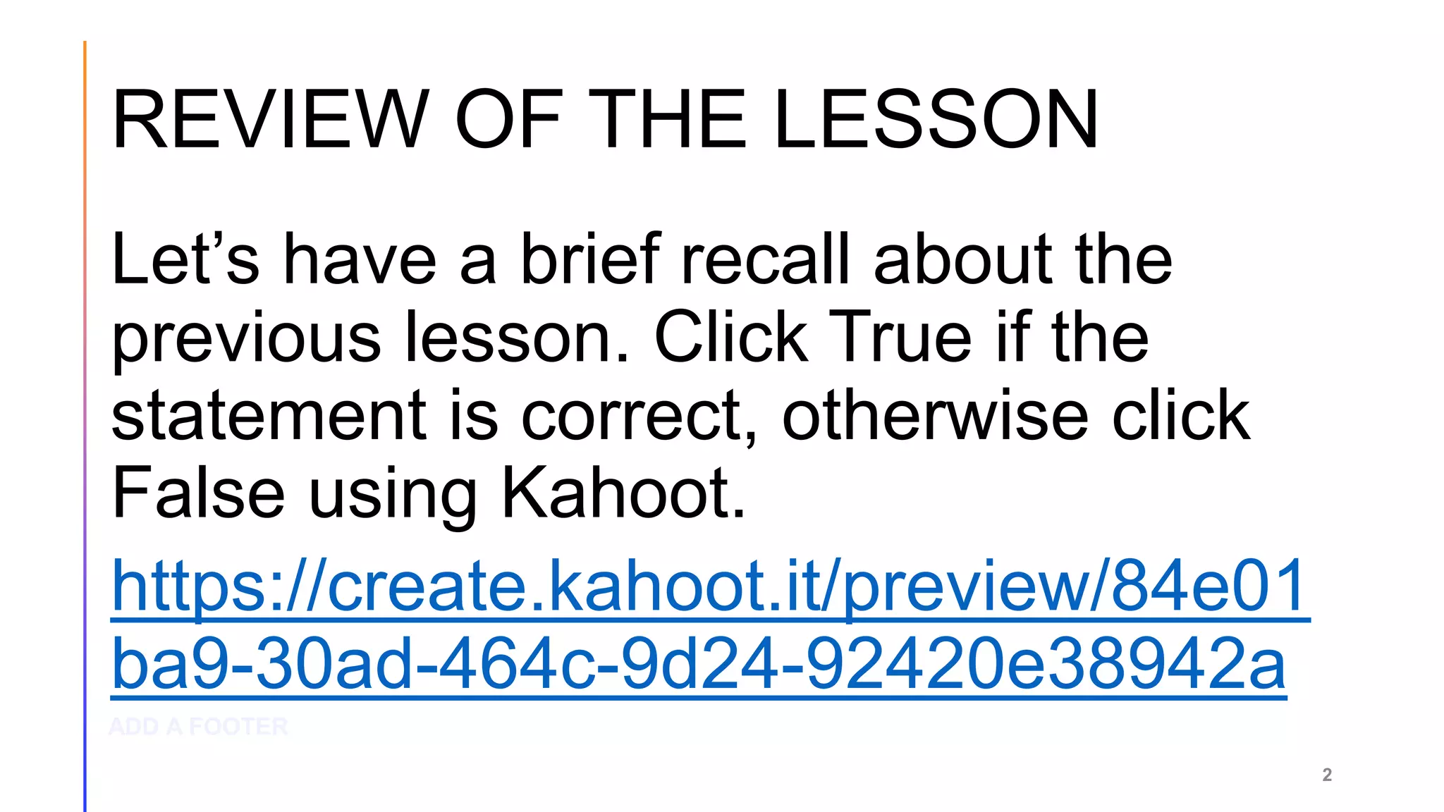 OUTLINING A READING TEXT.pptx