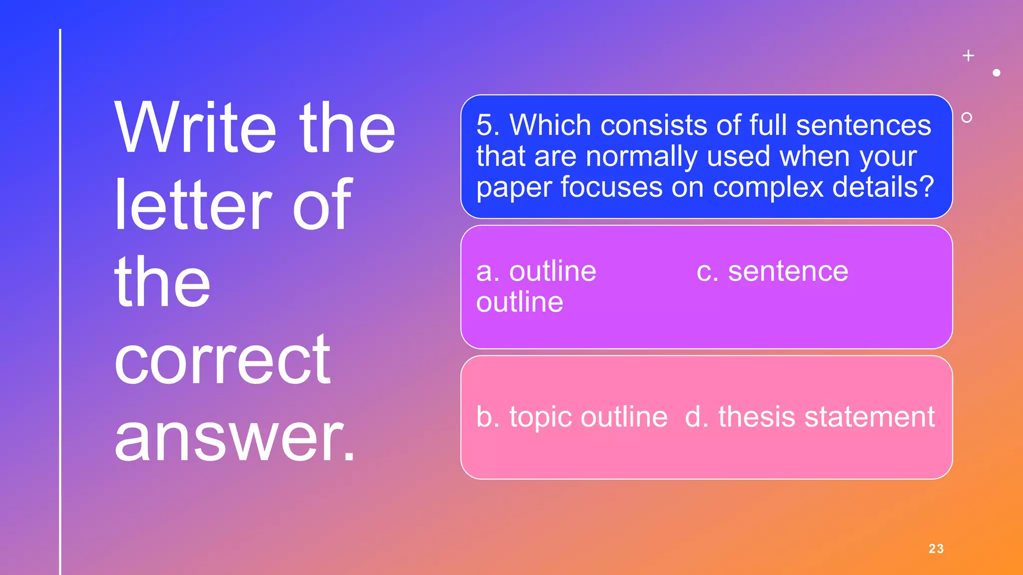 OUTLINING A READING TEXT.pptx