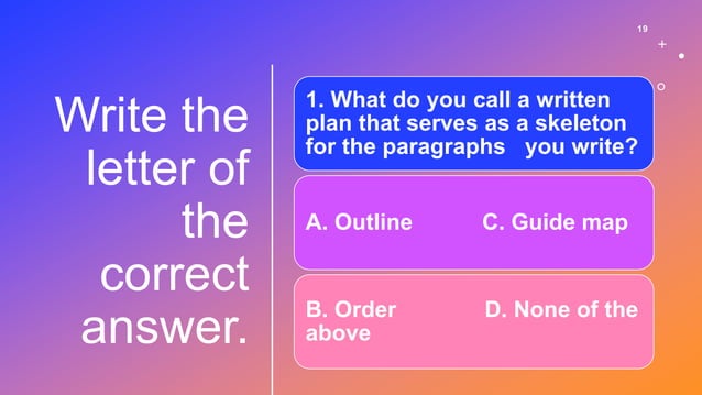 OUTLINING A READING TEXT.pptx | Internet for Beginners | Internet
