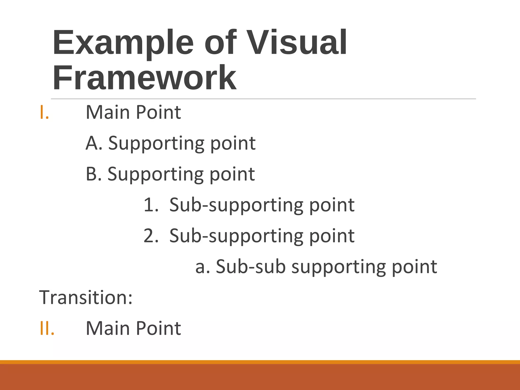 Organizing and Outlining Your Speech | PPT
